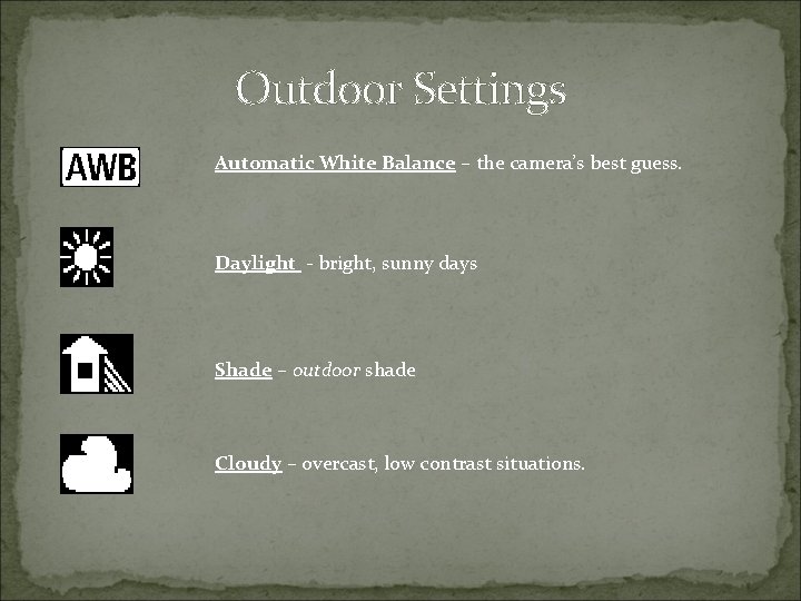 White Balance ISO Digital Photography Apollo Technology Education