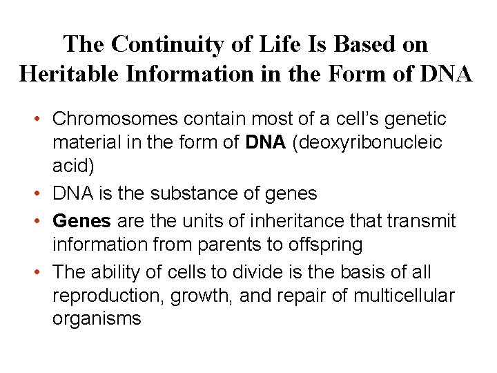 Overview Inquiring About Life An organisms adaptations to