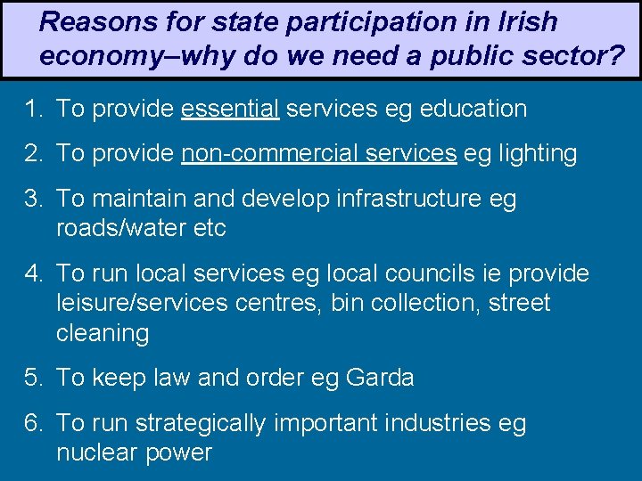 AS Objectives and the Business Environment START 1
