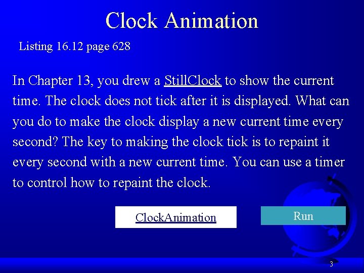 Liang Book GUI Example Demo A big challenge