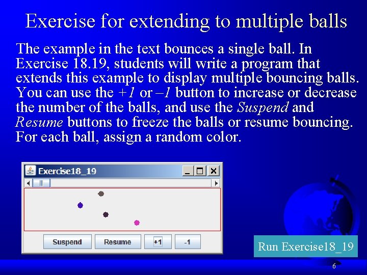 Liang Book GUI Example Demo A big challenge