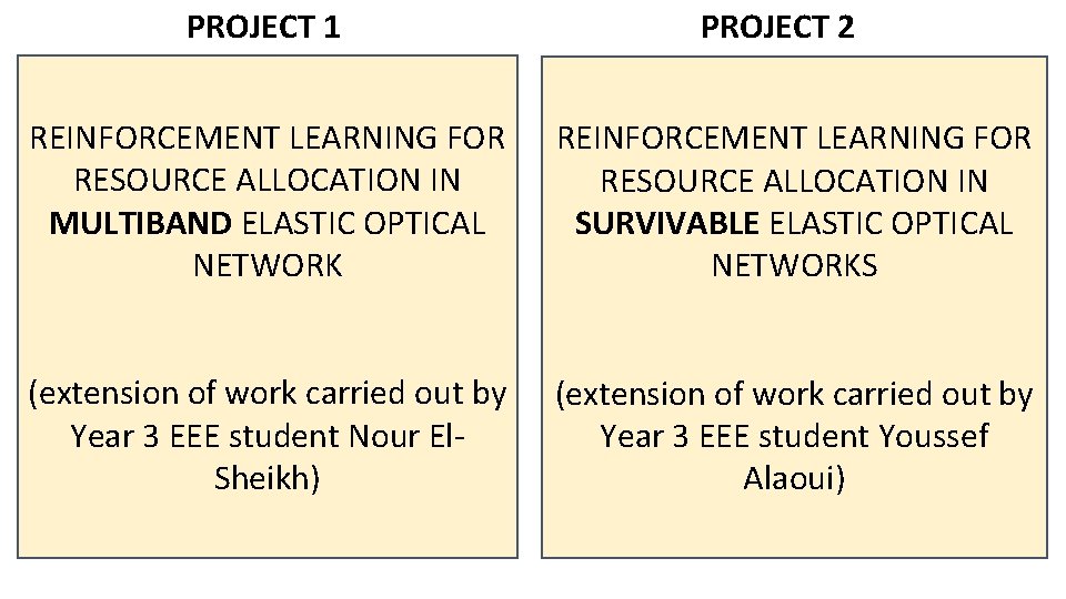 IMLS Project Proposals Dr Alejandra Beghelli January 2021