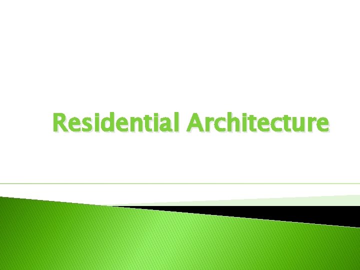 Residential Architecture Main Entry Foyer On the outside