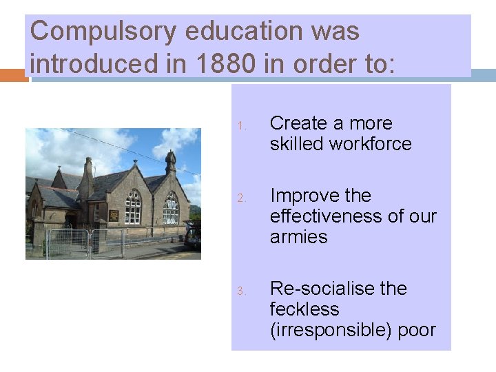 HOW IS THE EDUCATION SYSTEM OF GREAT BRITAIN