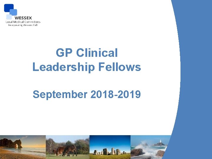 GP Clinical Leadership Fellows September 2018 2019 GP