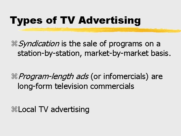 CREATING AND USING ELECTRONIC MEDIA 121807 What is