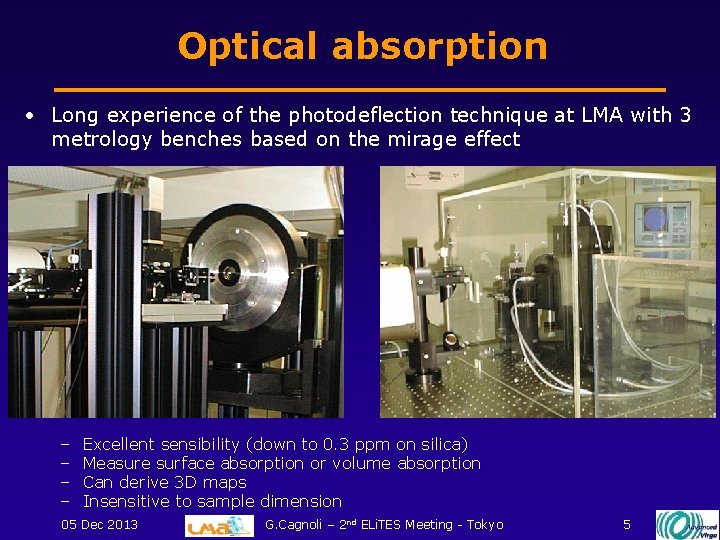 Optical Interference Coatings from advanced to future GW