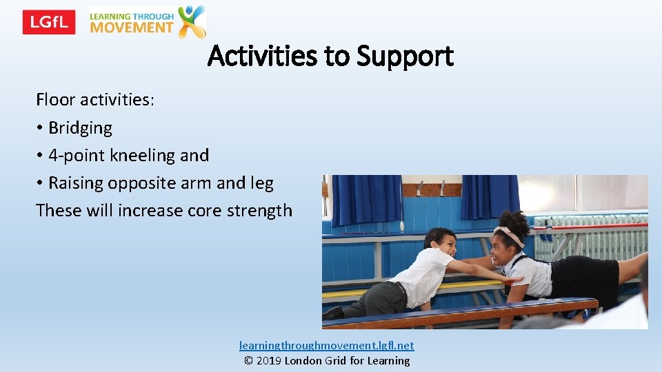 Core Stability This presentation will help staff Understand