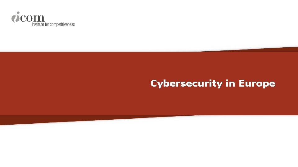 SECURITY IN THE DIGITAL AGE Europe at a