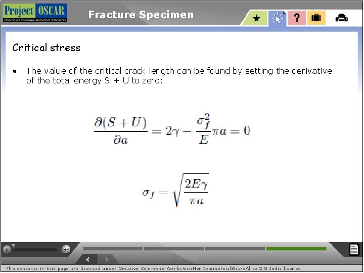 Fracture Specimen To Visualize whether a crack of