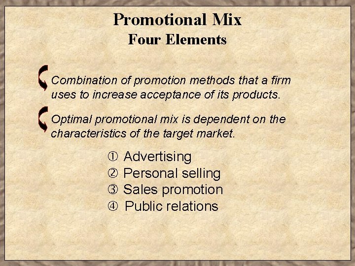 Chapter 14 Promoting Products Learning Objectives Explain how