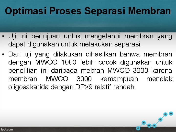 OPTIMASI PROSES PRODUKSI DAN KARAKTERISASI MALTODEKSTRINDERAJAT ...