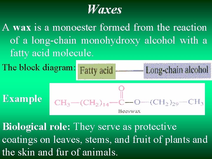 LIPIDS Lipids are a class of biological molecules