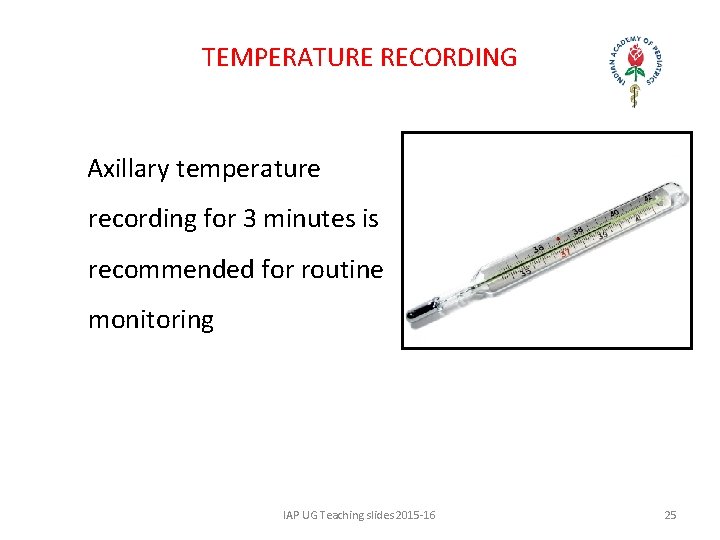 NORMAL NEWBORN AND THERMAL CARE IAP UG Teaching