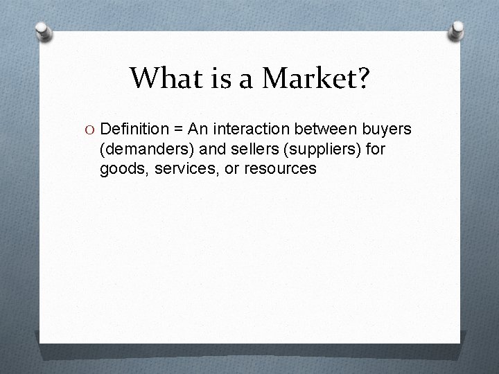 Supply Demand and Market Equilibrium Mr Clifford O