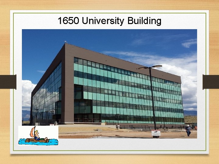 RAFT September 26 2014 Moving to 1650 University