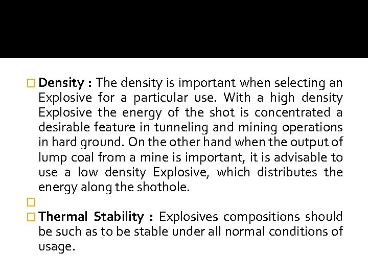 Mine Portal UG EXPLOSIVES BLASTING INTRODUCTION TO EXPLOSIVES