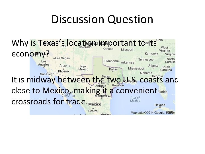 Chapter 1 Section 1 Understanding Texas Geography Six