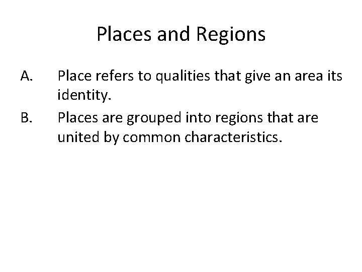 Chapter 1 Section 1 Understanding Texas Geography Six