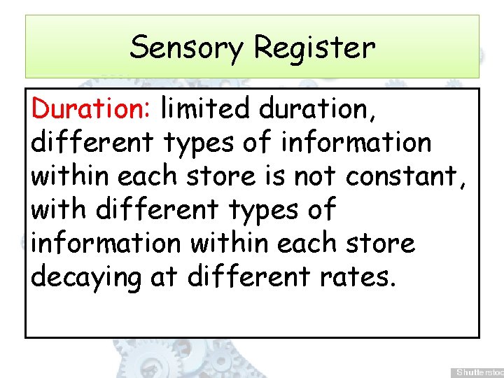 Cognitive Psychology Memory L 2 Objectives To be