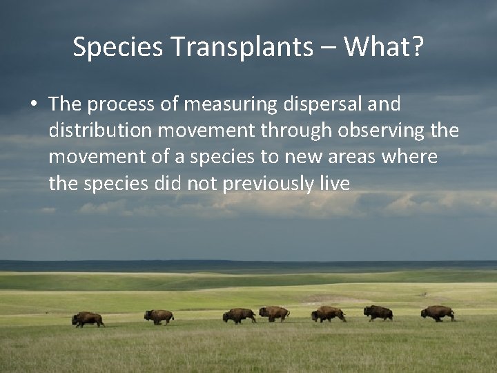 Ecology Species Transplants Abiotic Factors Pages 1084 1087