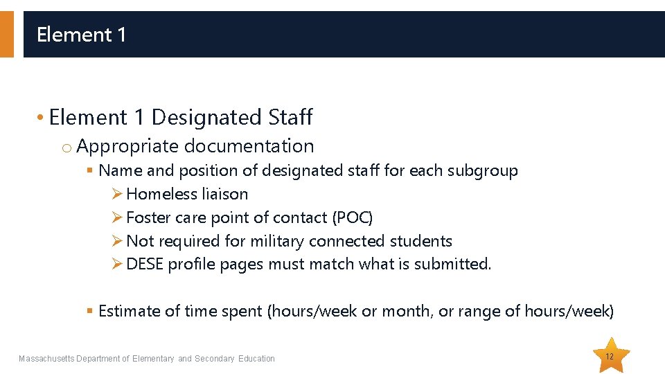 Educational Stability Program Review ReStart Educational Stability Team