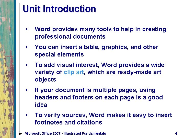 Microsoft Office 2010 Illustrated Fundamentals Unit F Adding