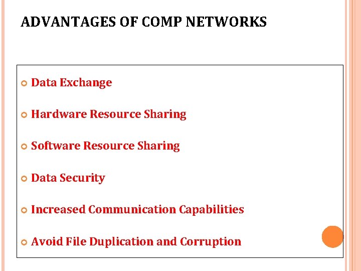 TOPIC 1 1 INTRODUCTION TO NETWORKING OBJECTIVES By