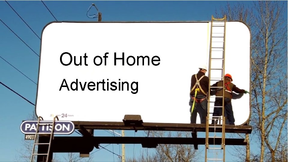 Out of Home Advertising Out Door Advertising Poster