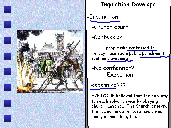 Role of the Church Christianity had become the