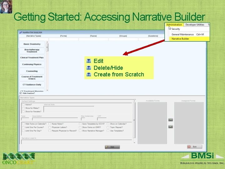 ONCOCHART Presents Narrative Builder 101 Agenda Introducing Presenters