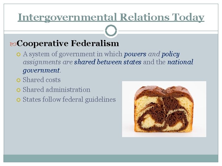 Federalism Essential Question How does power flow through