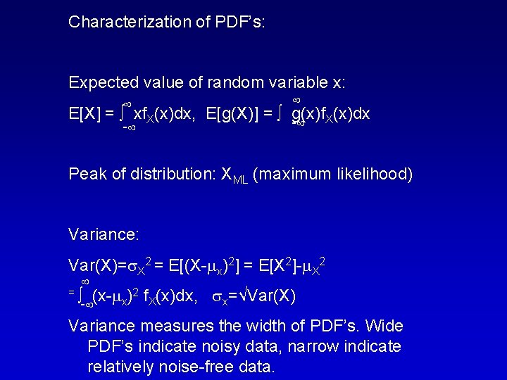 Probability function P on subspace of S 1