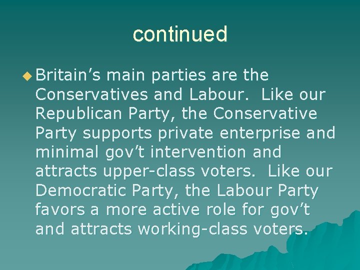 Chapter 27 2 A Profile of Great Britain