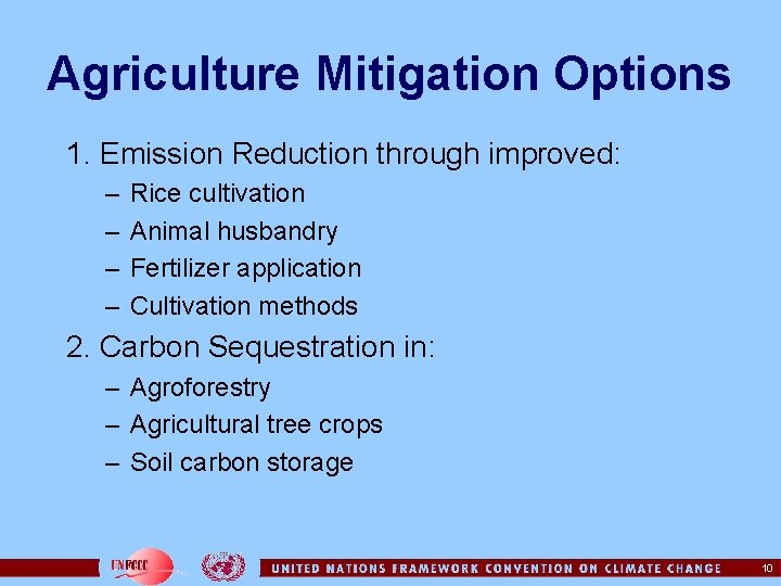 Module 3 Mitigation Options a b c d