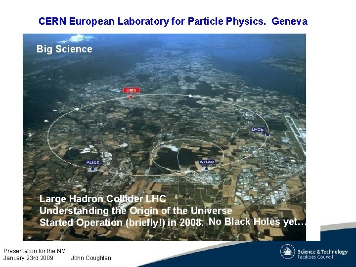 Data Acquisition Systems for Big Science Dr John