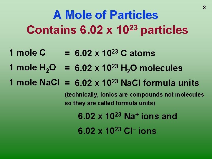 Chemistry I Chapter 10 ICP Handouts 1 The