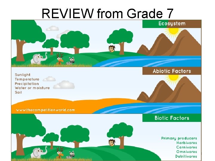 Unit A Sustainable Ecosystems What do you know