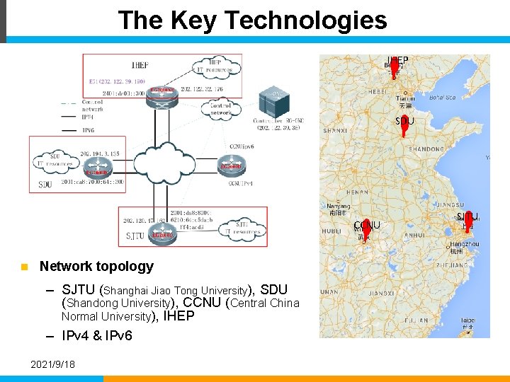 A virtual private network based on software defined