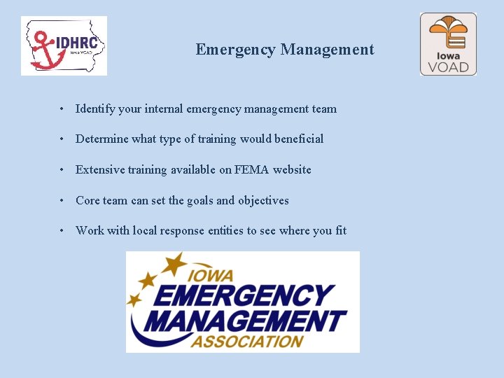 Iowa Praise and Prepare Organizing Our Faith Based