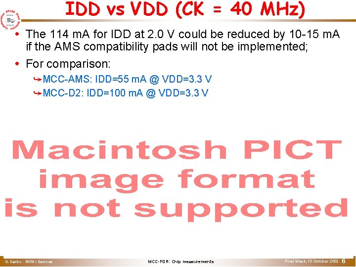 Chip measurements Giovanni Darbo INFN Genova Email Giovanni