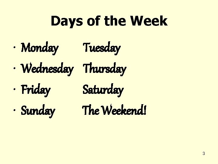 1 Lesson 1 Describing Present Past and Future