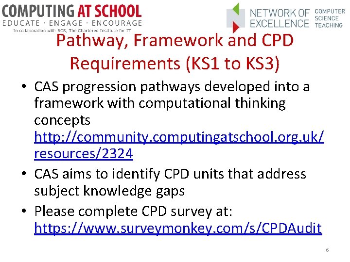 CAS Tyneside Hub 3 July 2014 School of