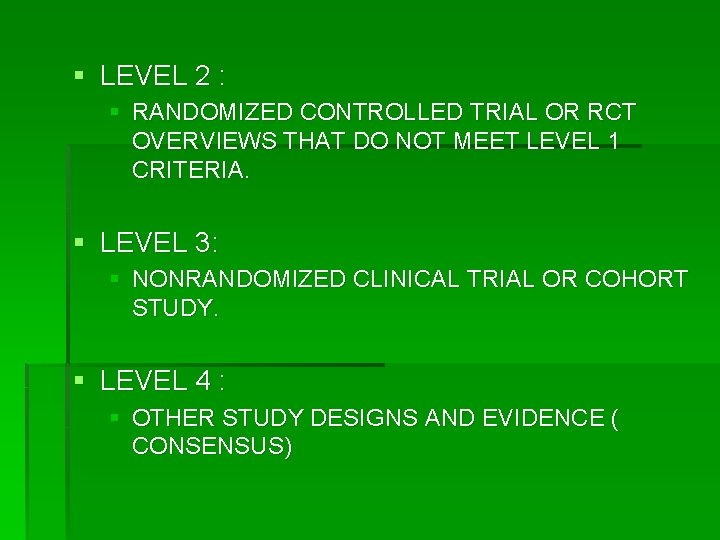 EVIDENCEBASED MEDICINE SUGIARTO SUB DEVISI ENDOCRINOLOGY AND METABOLIC
