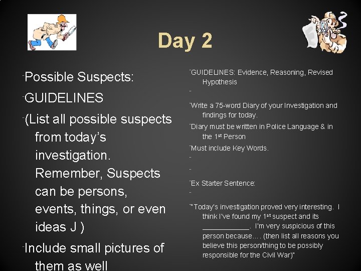 Case FILE The American Civil War INVESTIGATION BY