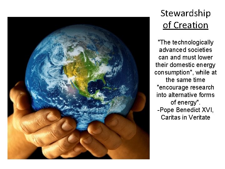 PrinciplesThemes of Catholic Social Teaching Adapted from a