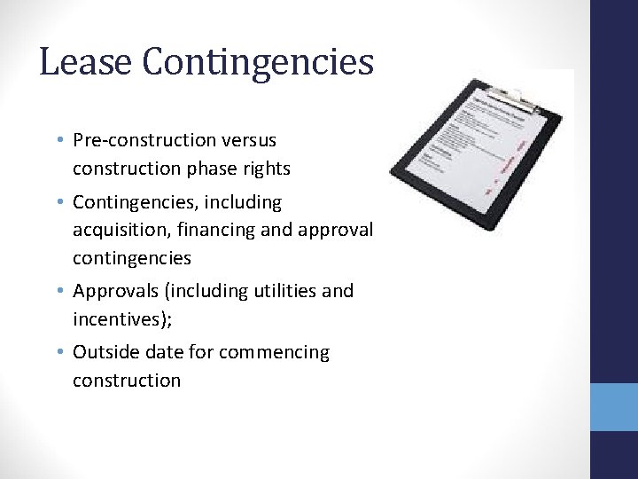 IF YOU BUILD IT TO SUIT THESE ISSUES