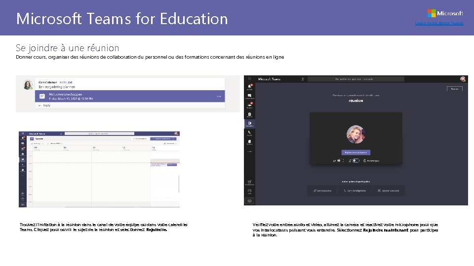 Microsoft Teams for Education Learn more about Teams
