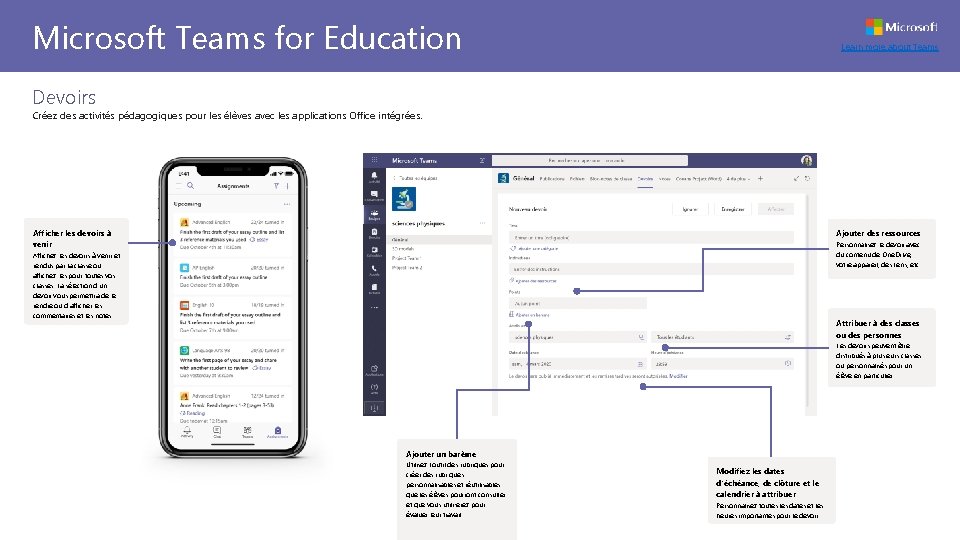 Microsoft Teams for Education Learn more about Teams