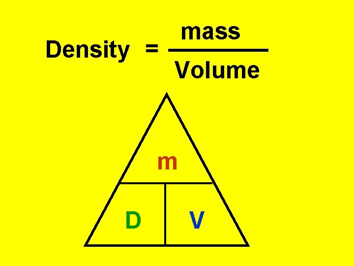 DENSITY BUOYANCY VISCOSITY There are three phases of